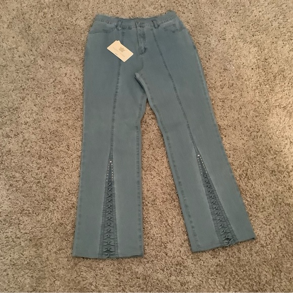 Lafei - Nier | Jeans | Lafei Nier High Rise Bootcut Light Blue Jean ...